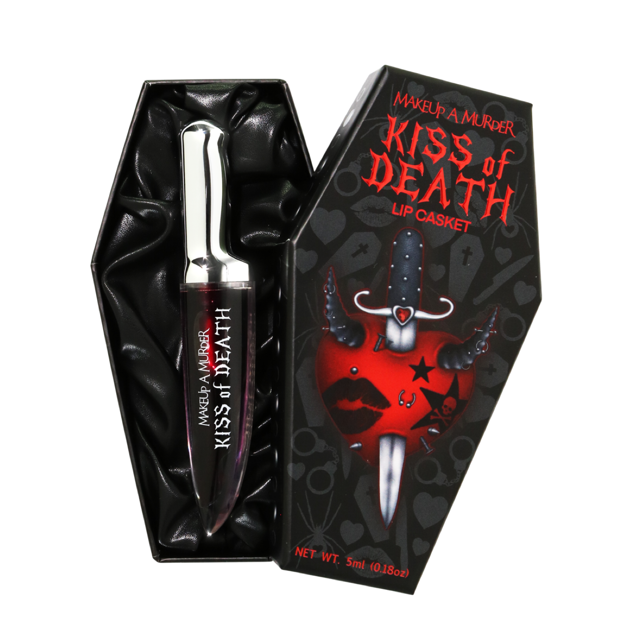 KISS of DEATH Bloody Lip Stains (Full Collection) – Makeup A Murder, INC